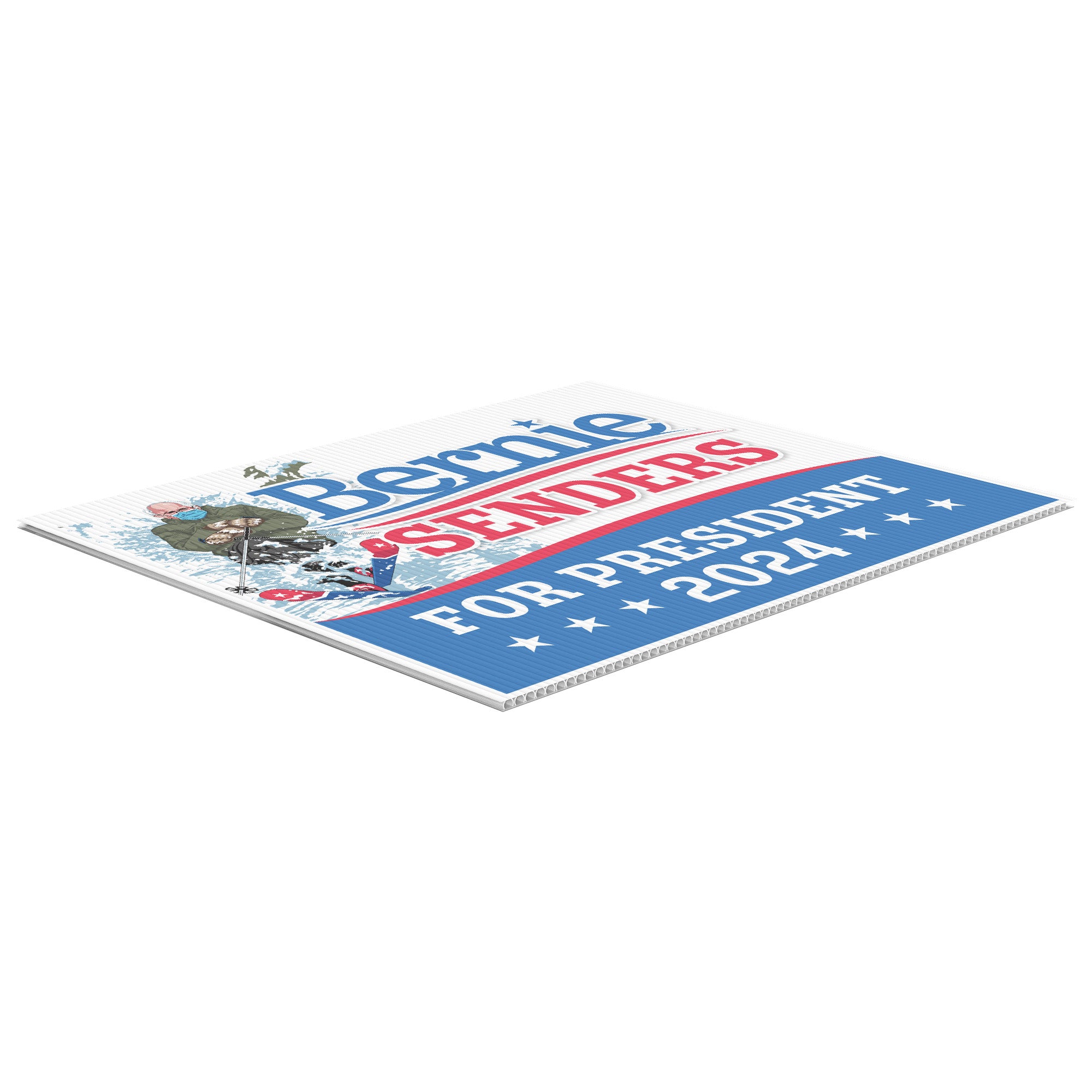 Bernie Senders For President 2024 Yard Sign - Powderaddicts