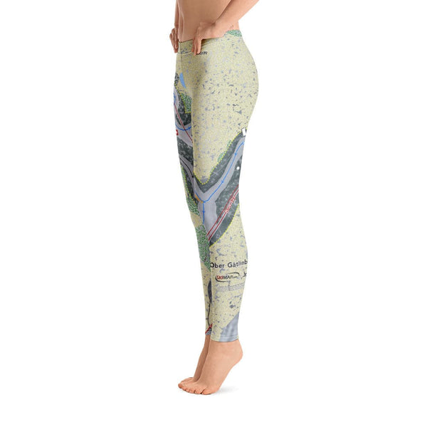 Ober Gatlinburg, Tennessee Ski Trail Map Women's Base Layer Bottom ...